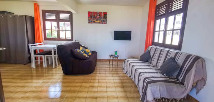 Sikria Studio Climatisé à 2 Pas De La Mer - Martinique