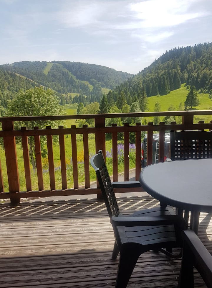 Appart Cosy Le Cocon Des Feignes 
Wifi Garage Vue - Xonrupt-Longemer