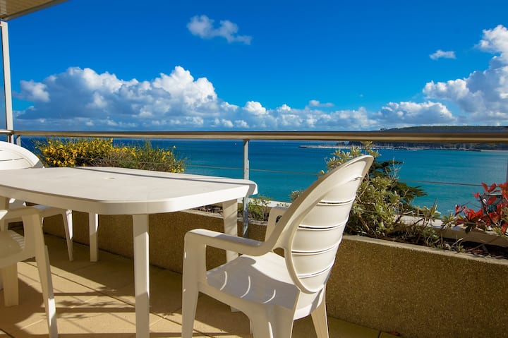 Appt Vue Mer Résidence**** Terrasse Piscine Plage - Crozon