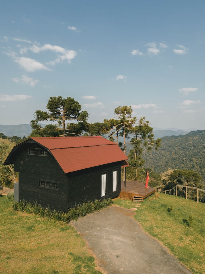 Valley Ranch Cabin- Barn House, Hidro Com Vista! - Urubici