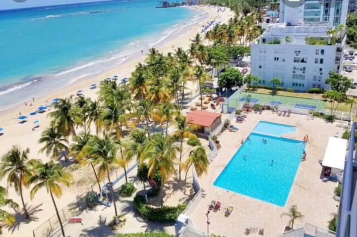 Beach Front Condo Gorgeous Brand New 1 Bedroom Apt - San Juan