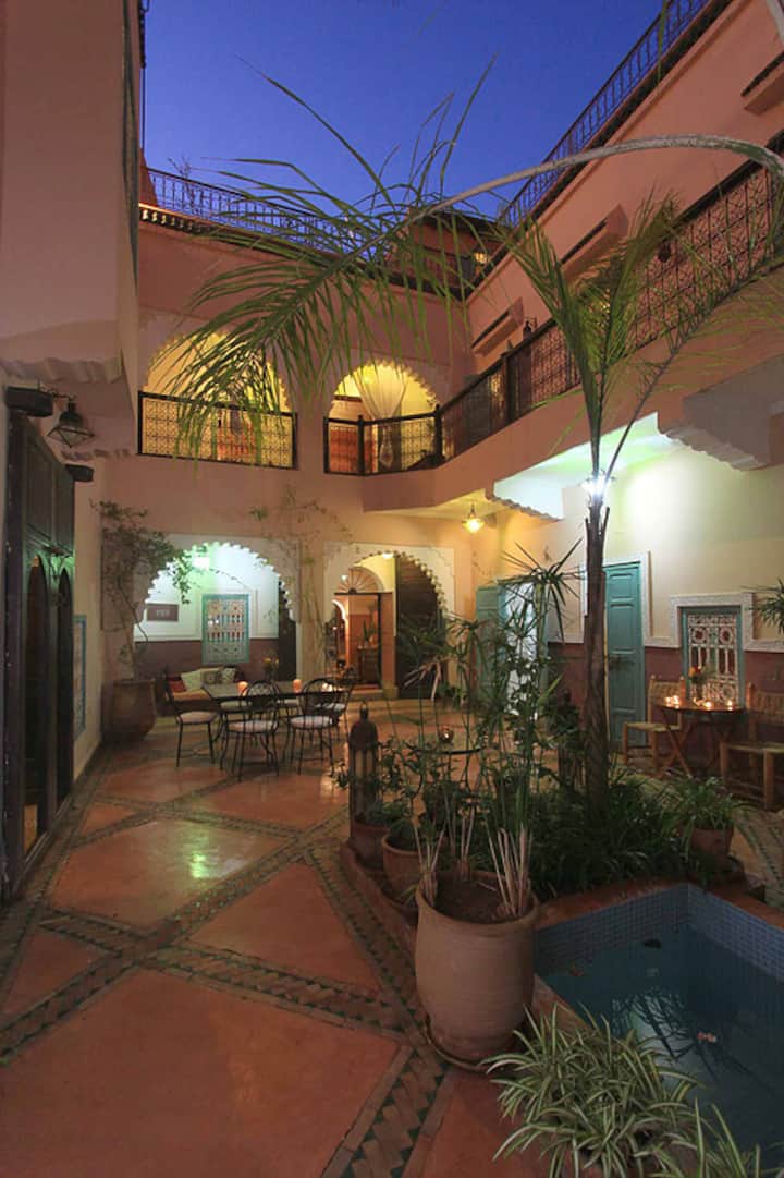 Authentic Art Déco Riad Nakhil Ideal For Groups - Marrakesh