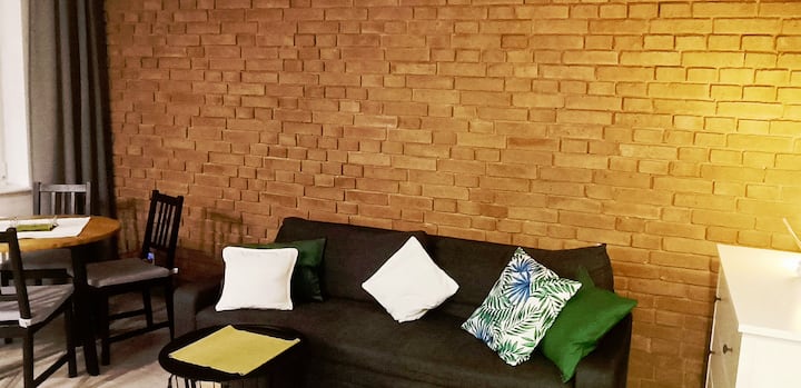 Cozy Modern Loft Apartment With Free Parking - Katowice