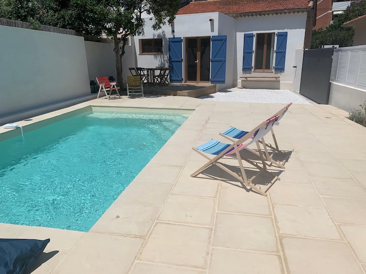 Villa Avec Piscine à 5 Min à Pieds Des Plages /A2 - Provence-Alpes-Côte d'Azur (PACA)