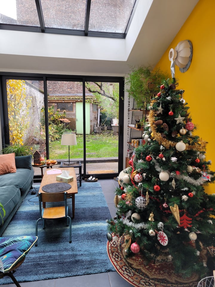 Déco Atypique & Jardin En Ville - 2 Chambres - Lille