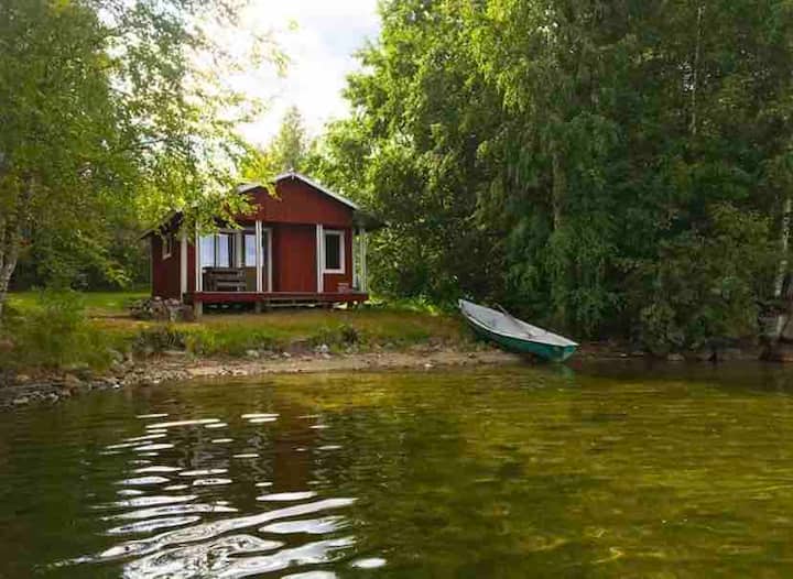 Little Lakeside Cabin By Lake Puruvesi - Savonlinna