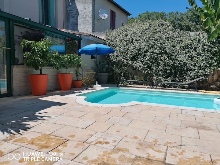 Maison Entière Le Patio D'olivier  Piscine - Dordogne