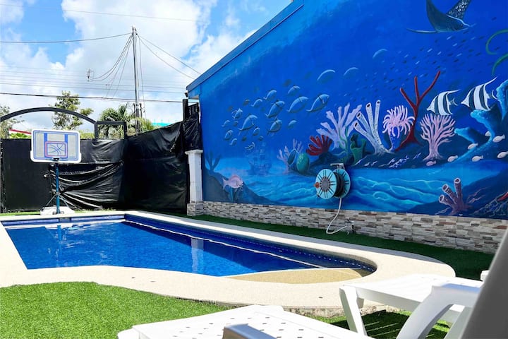 3b/3b House☀️100% Private Pool & 3 Blocks To Beach! - Jaco