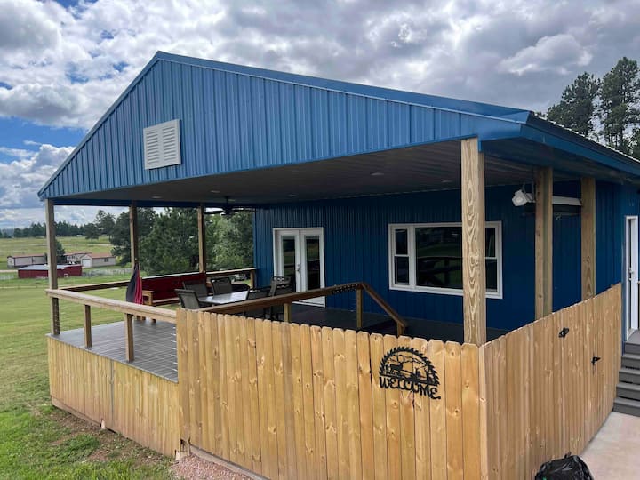 The Little Blue House - Pactola Lake, Rapid City