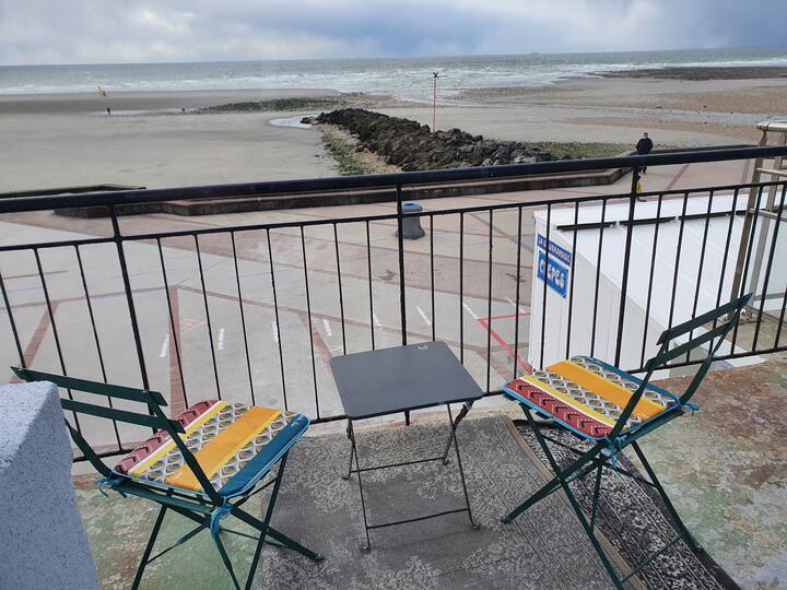Grand Duplex Face Mer Tout Confort - Plage d'Ambleteuse