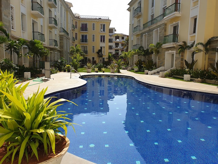 King's Suites-large 2bhk,gf, Pool,wifi,2km Baga Bh - Goa