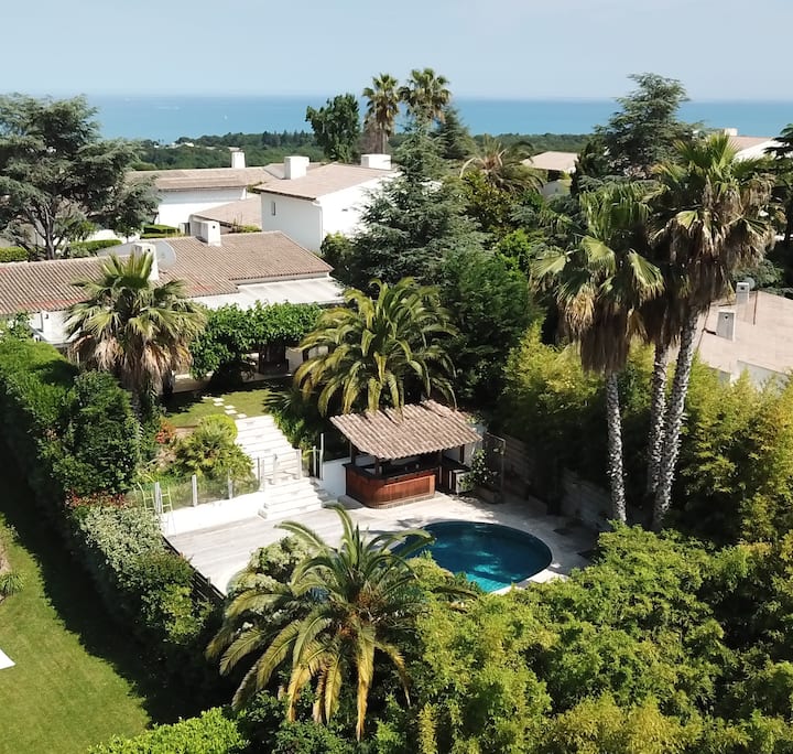 Magnifique Villa 5 éToiles Dans Un Domaine Privé - Villeneuve-Loubet
