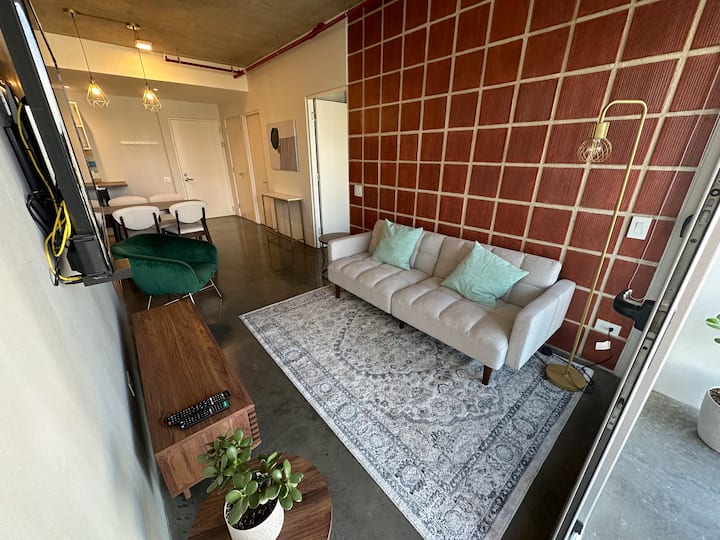 Modern 1 Bdr Apt. Ac. 100 Mb Wifi W/laundry Room - San José