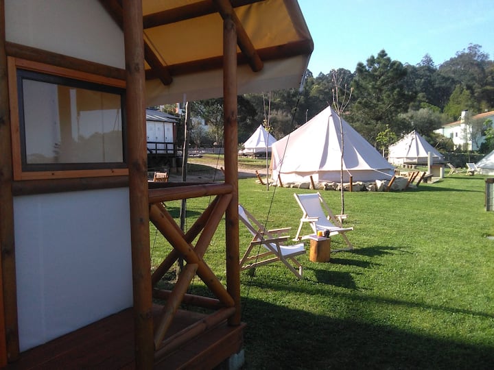 Glamping Tent 3 & Safari Tent - Nature On Beach - Portugal