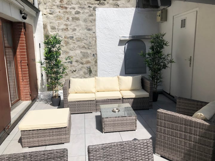 App Rénové  90m2 3.5p., 32m2 Terrace Lake View - Montreux