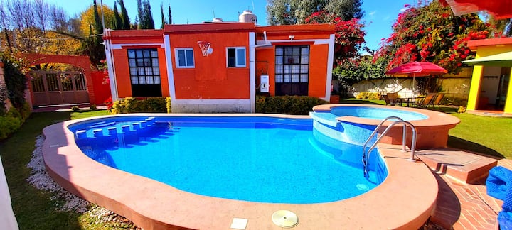 Casa Con Alberca Privada En El Centro De Tequis - Tequisquiapan