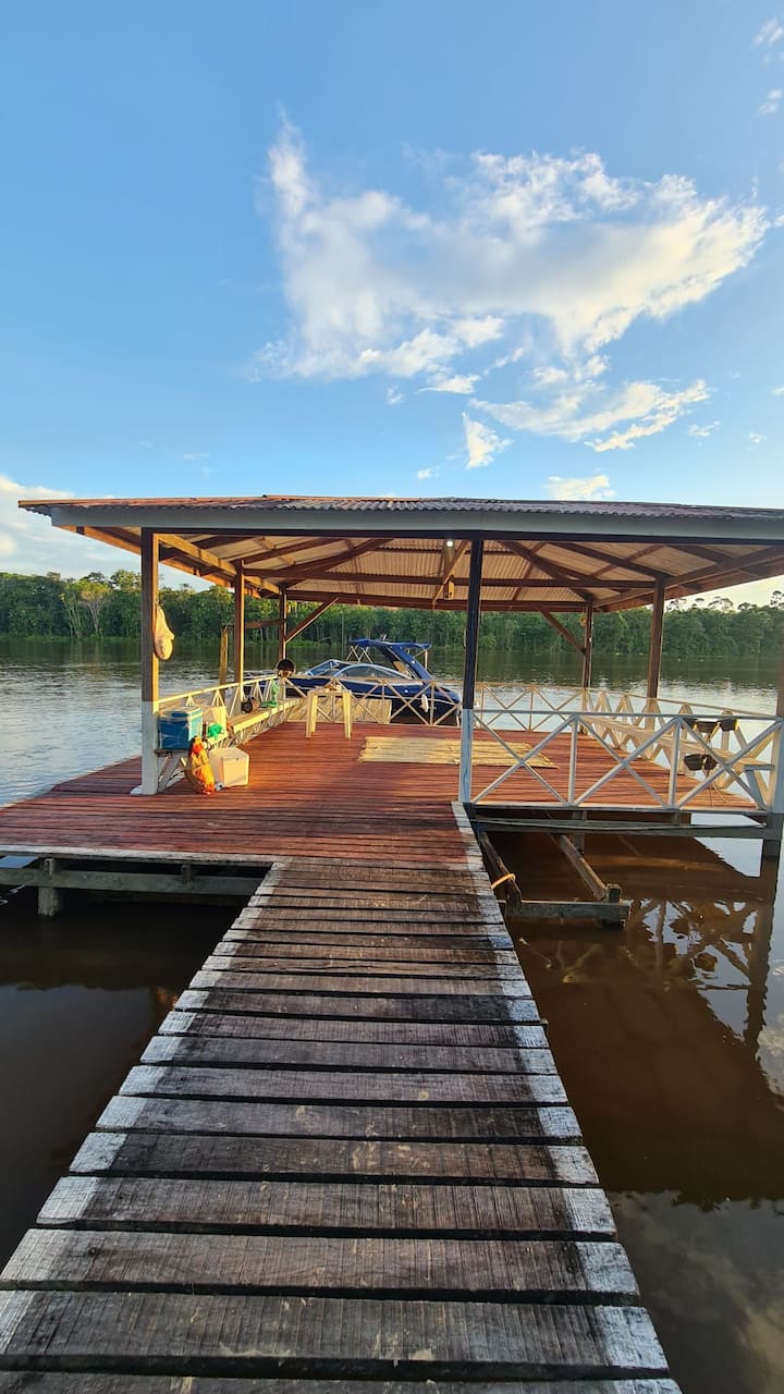 Cabana Confortável Em Plena Amazônia. - Santana, Brazil