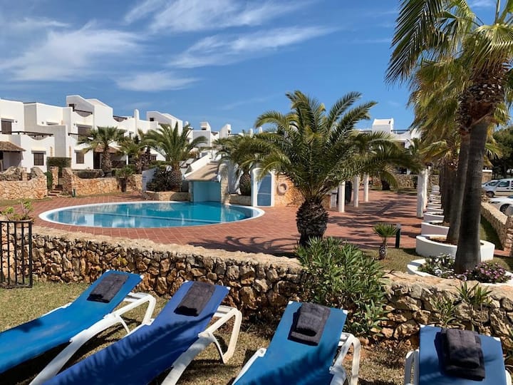 Traumwohnung Villa Veinte Mit Palmen Und Pool - Cala d'Or