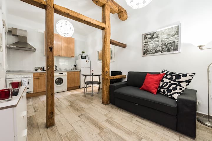 Modern Apt 1 Br In Lavapies - Madrid