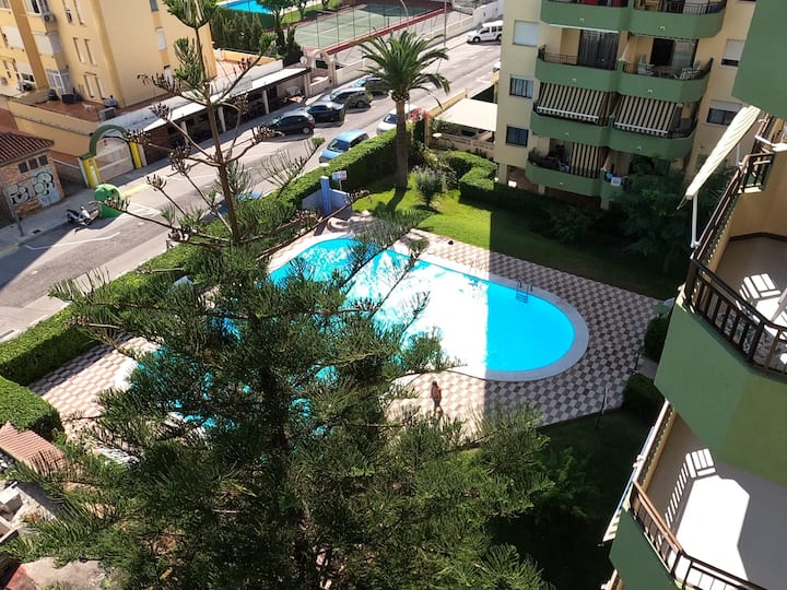 Acogedor Apartamento En La Playa Con Piscina Y Tenis. Ideal Viajes En Familia. - Gandia