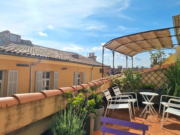 Terrasse Exceptionnelle - Appartement Climatisé - Aix-en-Provence