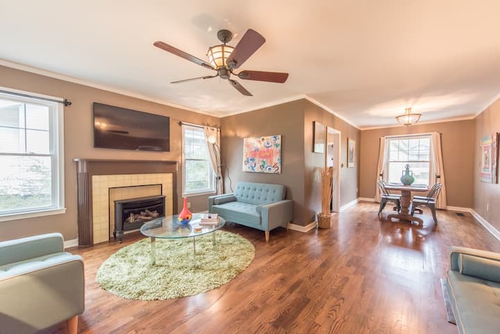 Updated Hillcrest Cottage W/five Star Walkability - North Little Rock, AR