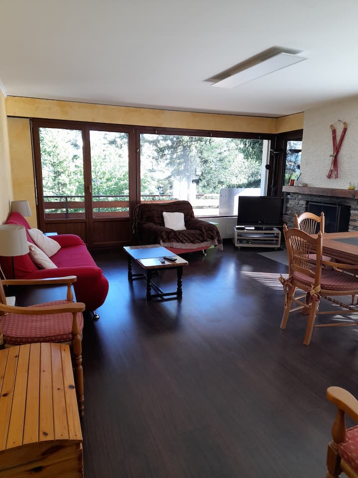Appartement à Côté Des Pistes De Ski Et Promenades - Crans-Montana