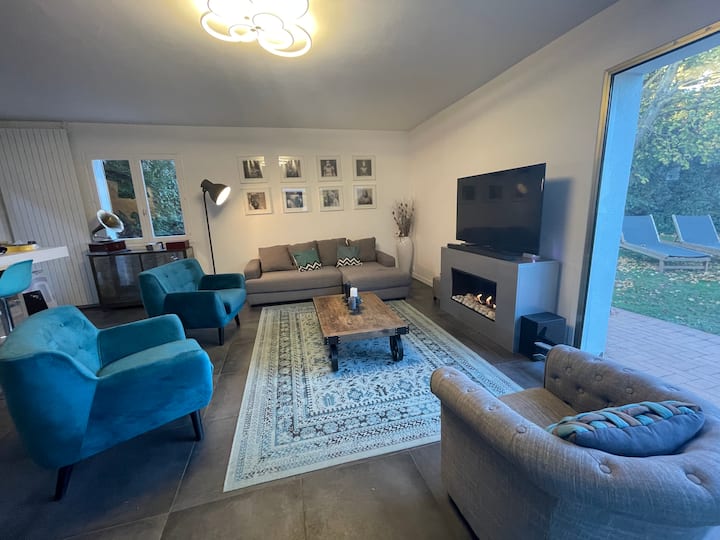 Superbe Maison, Grand Jardin, Deauville Centre - Deauville