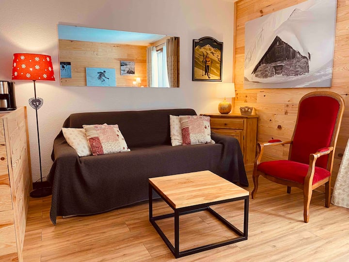 Studio 30m2, 4 Pers La Foux D'allos Centre Station - Val d'Allos