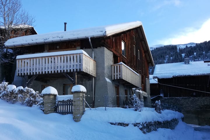Vaste Chalet Au Royaume Du Ski Nordique Et Du Vtt - Saboya