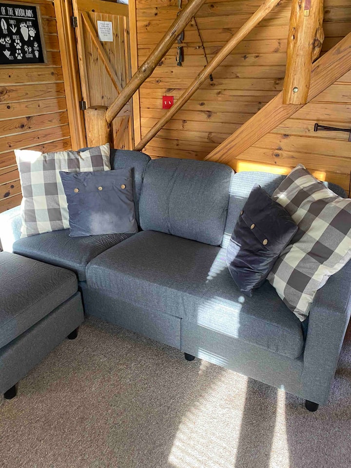 River's Edge Cabin-riverfront Acres/dish/wifi - Lacey Keosauqua State Park, Keosauqua