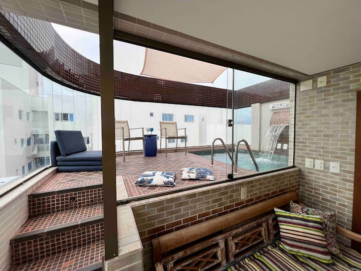 Linda Cobertura 3qt Na Enseada Azul - Guarapari