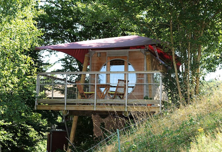 Cabanes Dans Les Arbres Grand Large Terra Lina - Haute-Saône