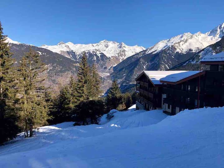 Appartement Cosy Courchevel 1550 Skis Aux Pieds - Courchevel 1850