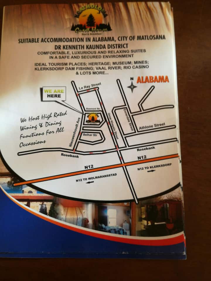 Room 4, Secure And Clean Room At Kgatholoha G/h - Klerksdorp