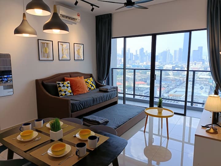 1br 4pax Trion 5km To Klcc/pavilion/trx/near Mrt - Kuala Lumpur