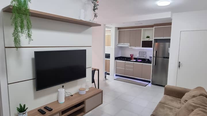 Cidade Das Flores, Apto Novo E Confortável. - Joinville