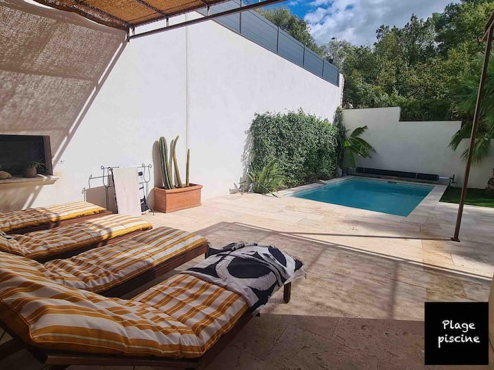 Casa Contemporánea En Tranquila Y A 5 Minutos De Arenes De Nimes - Nîmes