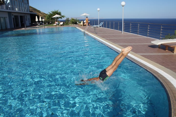 Apartment In Theseus Beach Village (Heraklion Reg) - Grecia