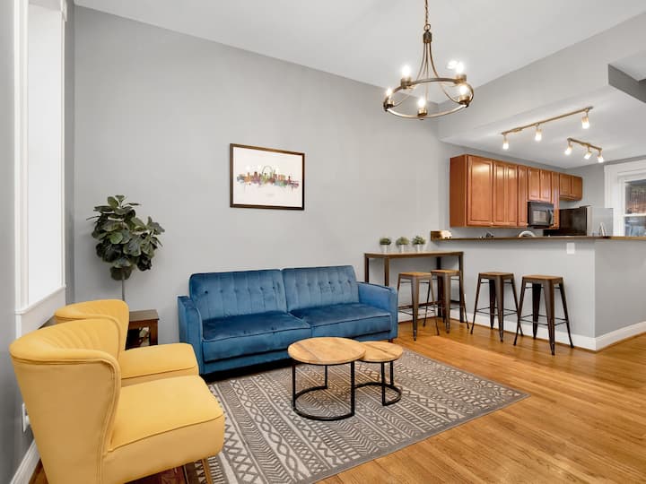 Historic 2-bdrm/2-bth In The Heart Of Soulard - St. Louis, MO