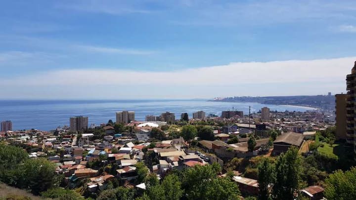 Departamento Hermosa Vista Al Mar - 瓦爾帕萊索
