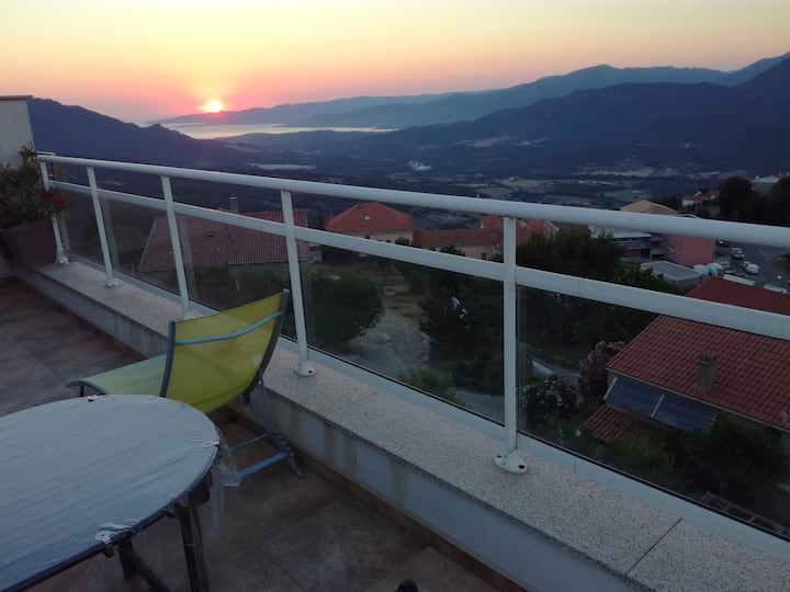 Hélicryse, 3 Pièces, Vue Incroyable ! - Sartène