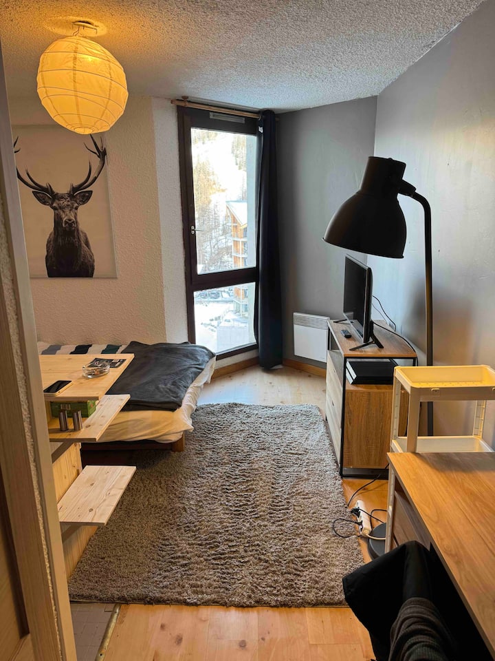 Studio Calme Au Pied Des Pistes - Lac du Crachet