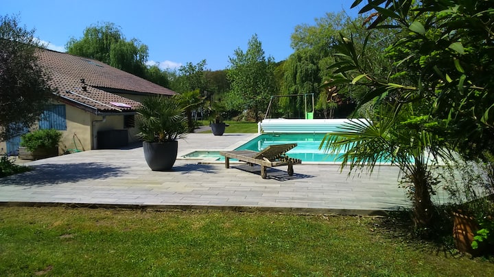 Maison- Biaudos Avec Piscine Chauffée - Baskenland