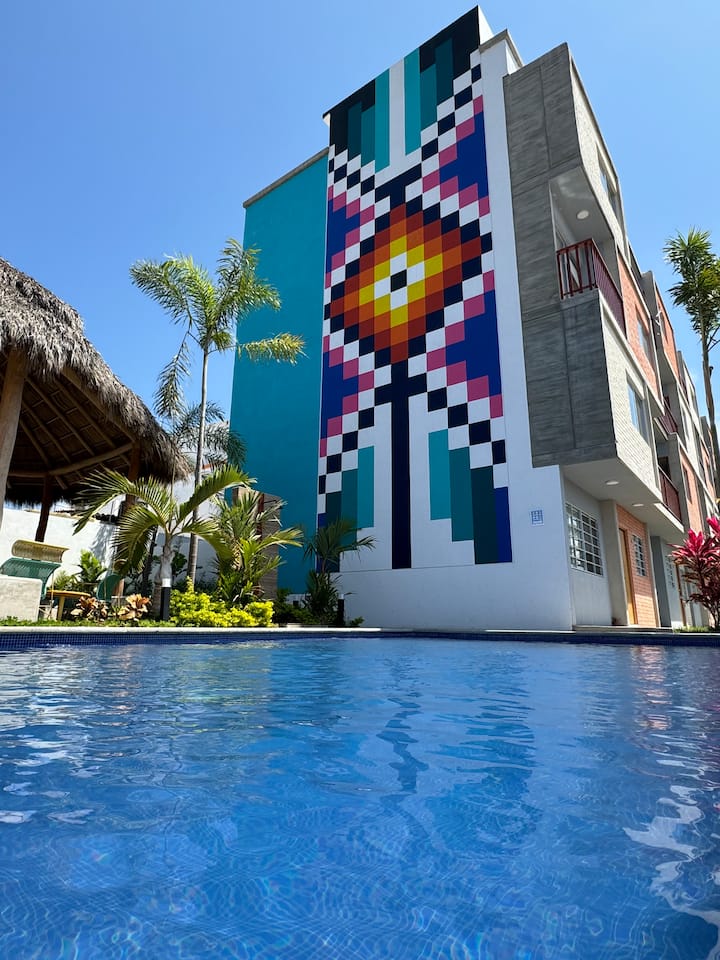 Departamento Con Alberca Puerto Vallarta 6 Persona - Puerto Vallarta