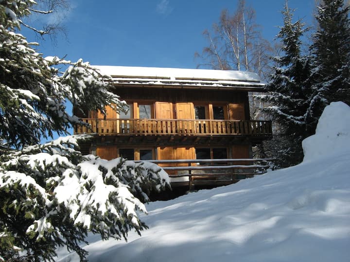 Chalet Familial Au Charme à L'ancienne - La Tania