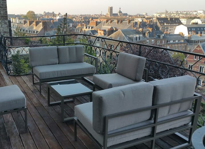 La Terrasse De Dieppe 4* : Vue Exceptionnelle - Dieppe