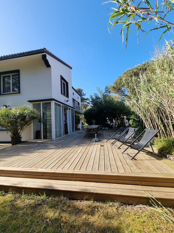 Villa Au Coeur D'hossegor Entre Lac Et Mer - Soorts-Hossegor
