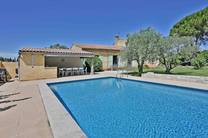 Villa Les 2 Pins - Piscine Chauffée - Clim - Monteux