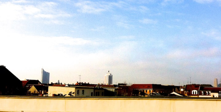 Gemütlich Mit Blick Auf Die Stadt - Leipzig